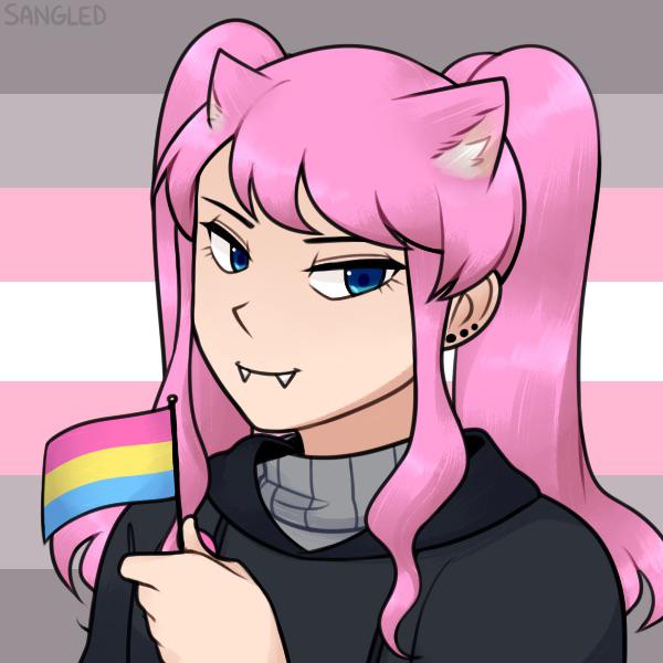 Hello! i’m Eden (they/them) and i’m pansexual ^^ | Scrolller