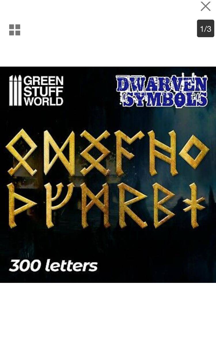 Hello! I need help identifying which set of runes these are ( be it ... Hello! I need help identifying which set of runes these are ( be it ...