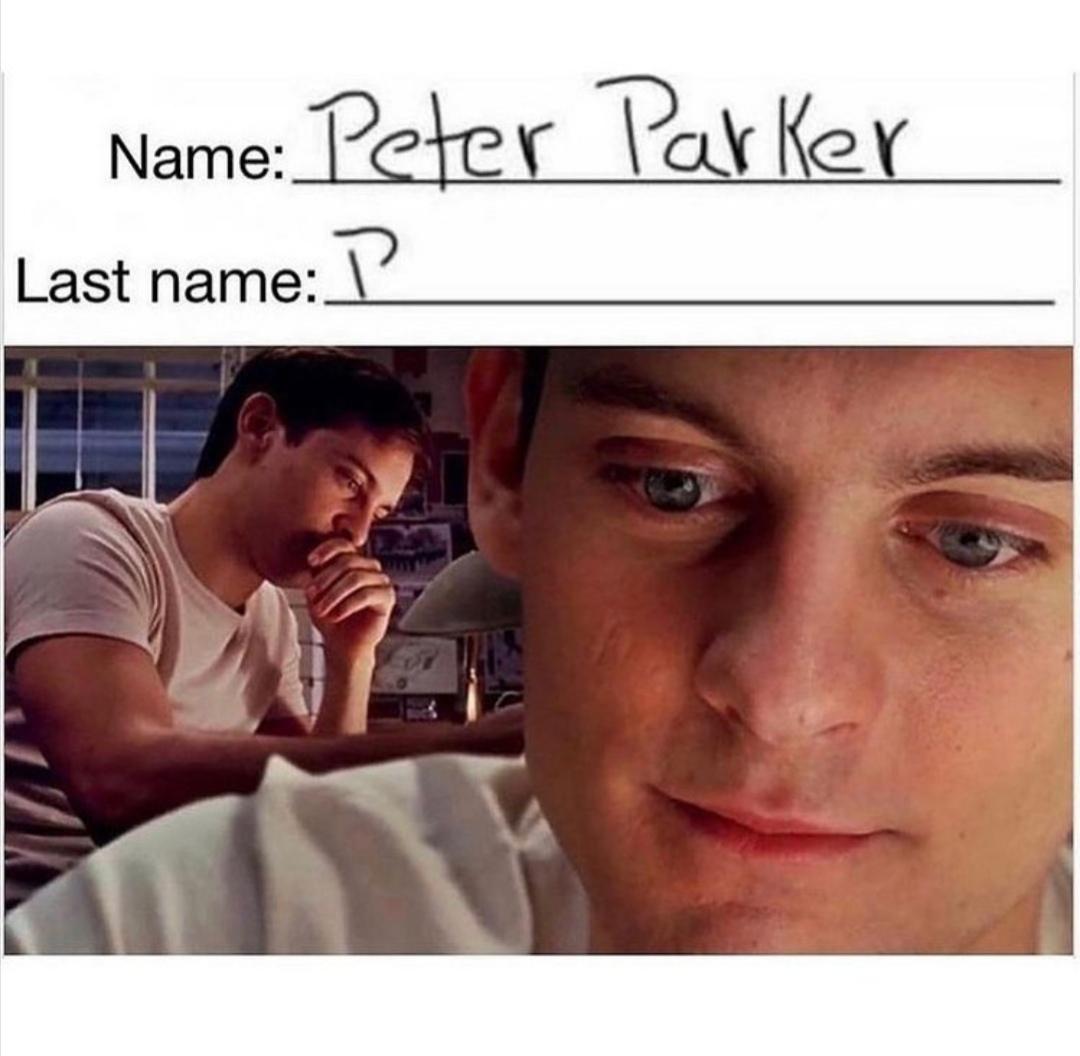 Hello Peter Parker P. | Scrolller