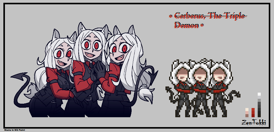 Helltaker: Cerberus - DAZW Style | Scrolller