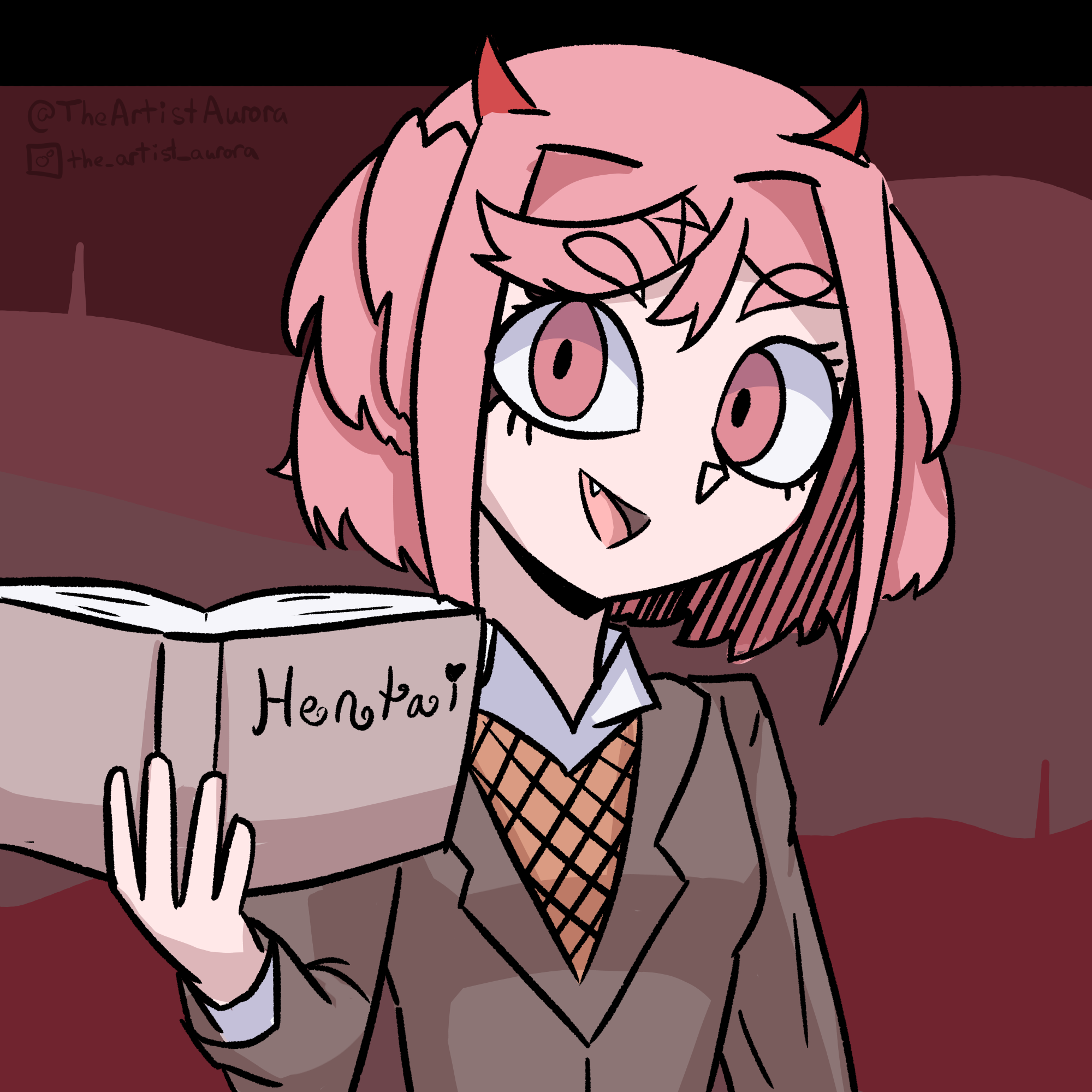 Helltaker styled tsun | Scrolller