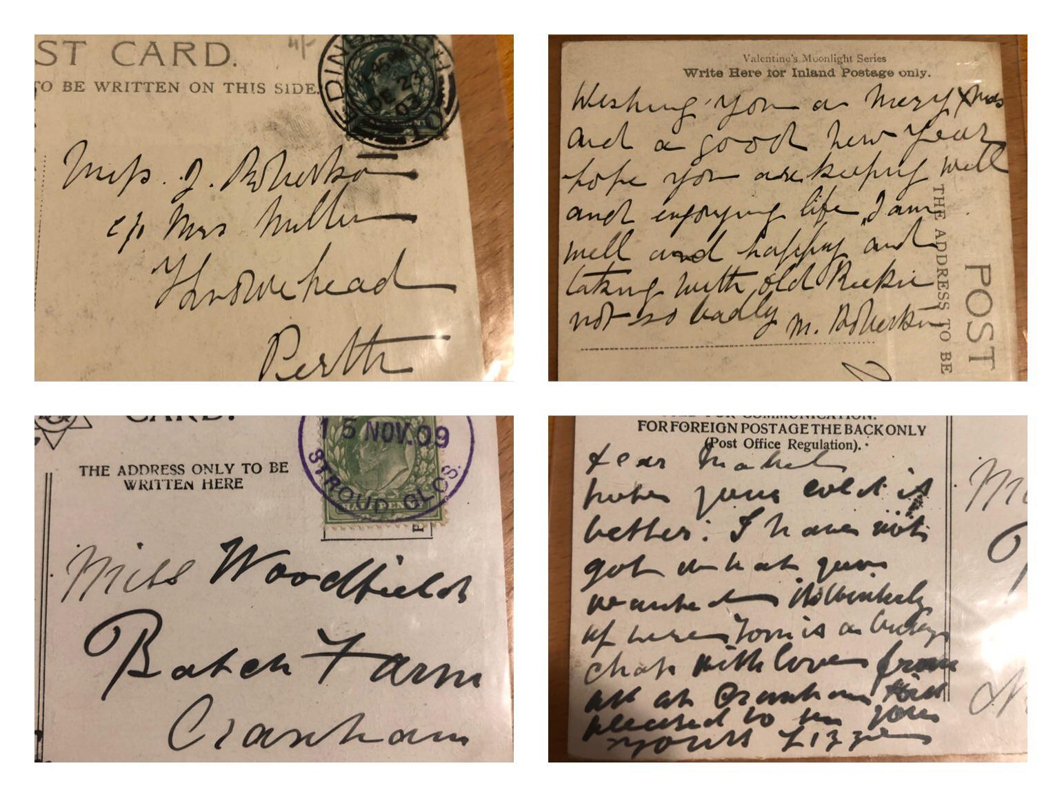 Help Deciphering Old Postcards? | Scrolller