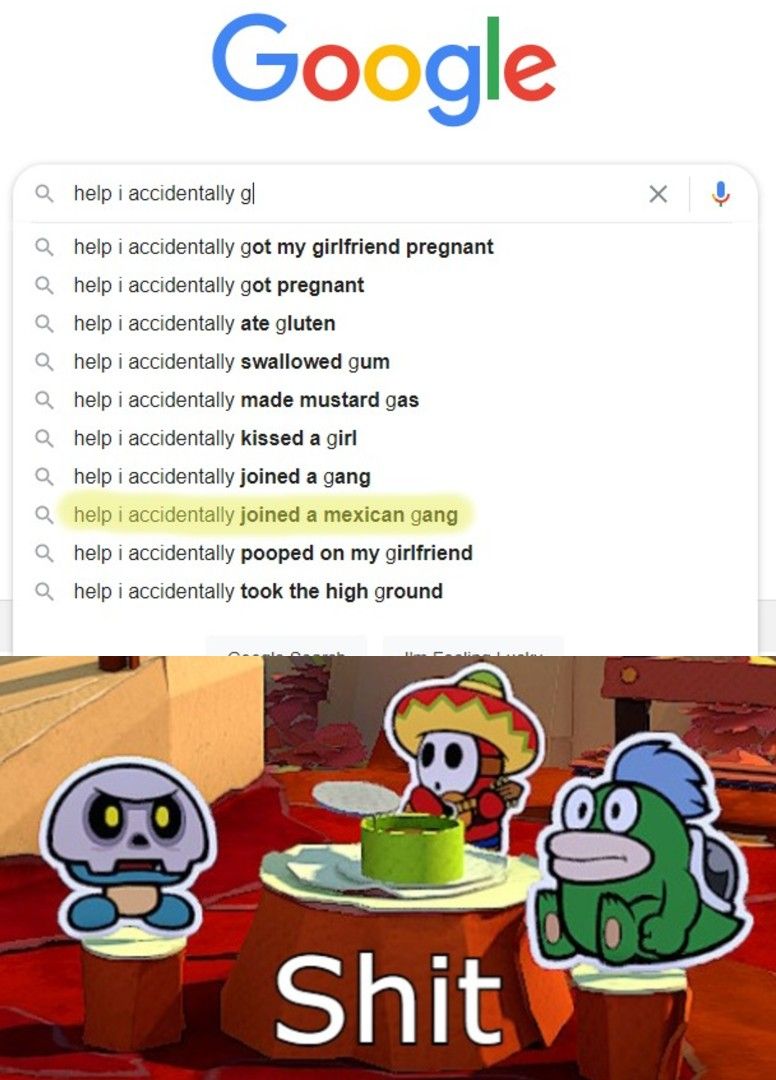 help i accidentally made a paper mario meme | Scrolller