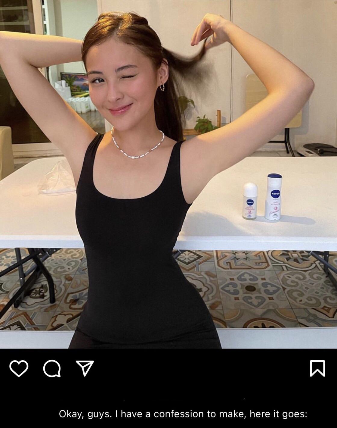 Her confession? She has no underarms | Scrolller