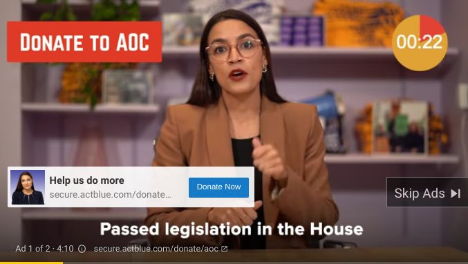 Her in an ad that I saw on youtube. | Scrolller