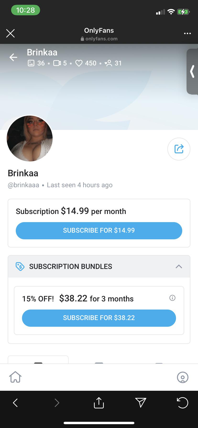 Her onlyfans is brinkaaa anyone wanna help me out | Scrolller