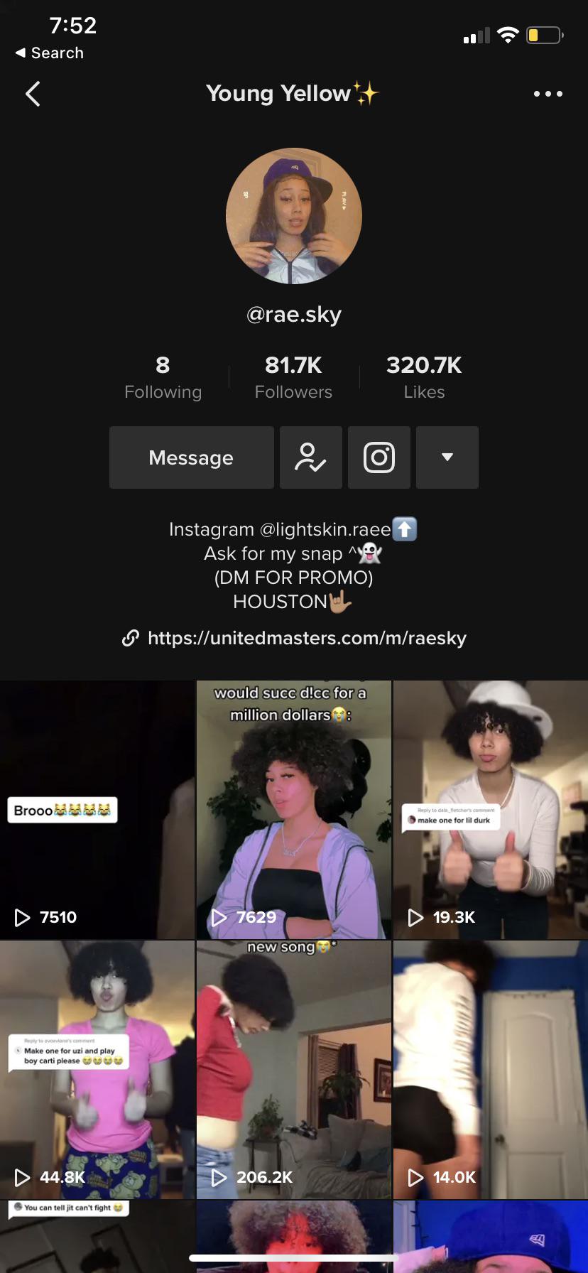 Her TikTok | Scrolller