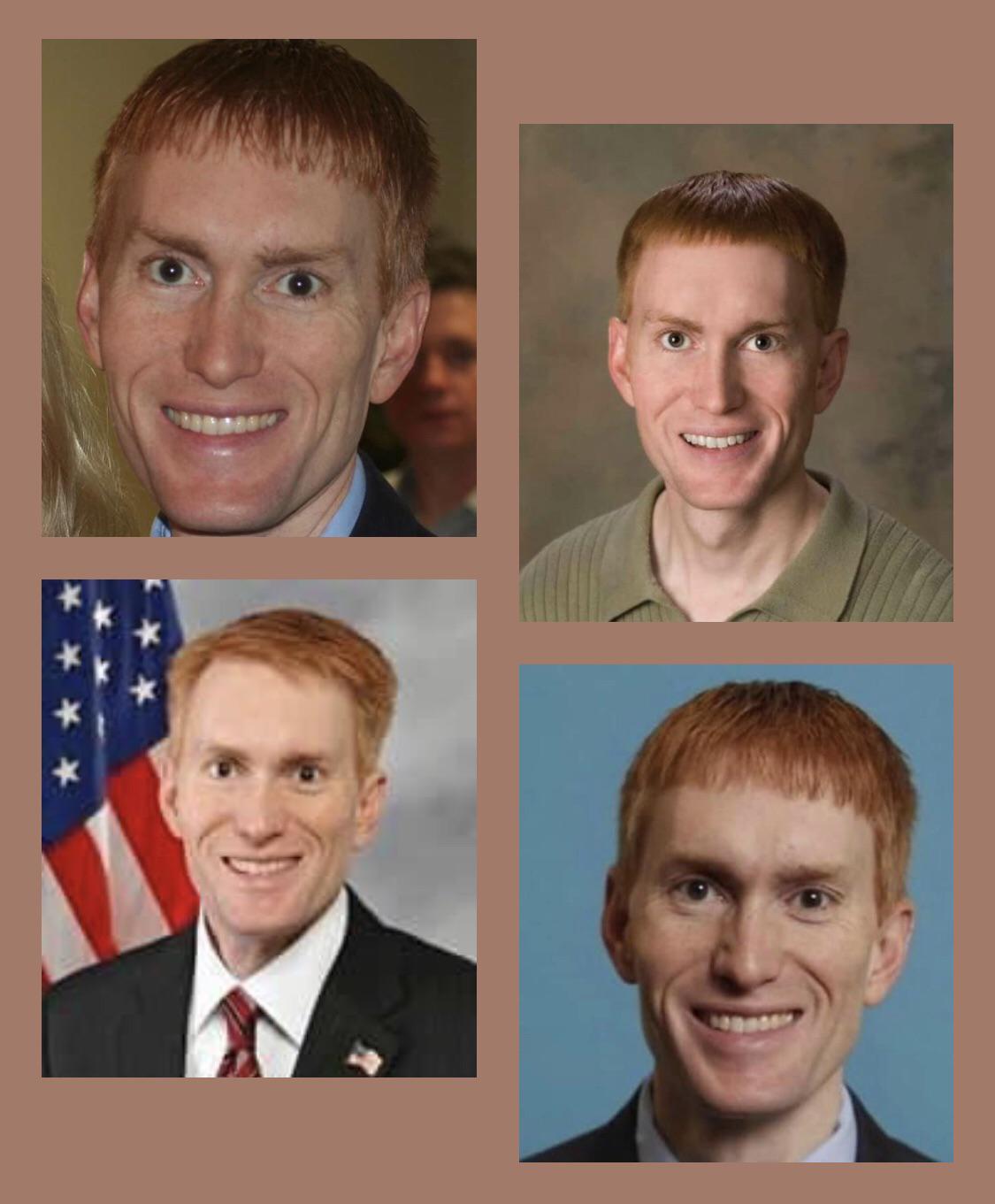 Here are some unsettling photos of Senator James Lankford from Oklahoma. | Scrolller