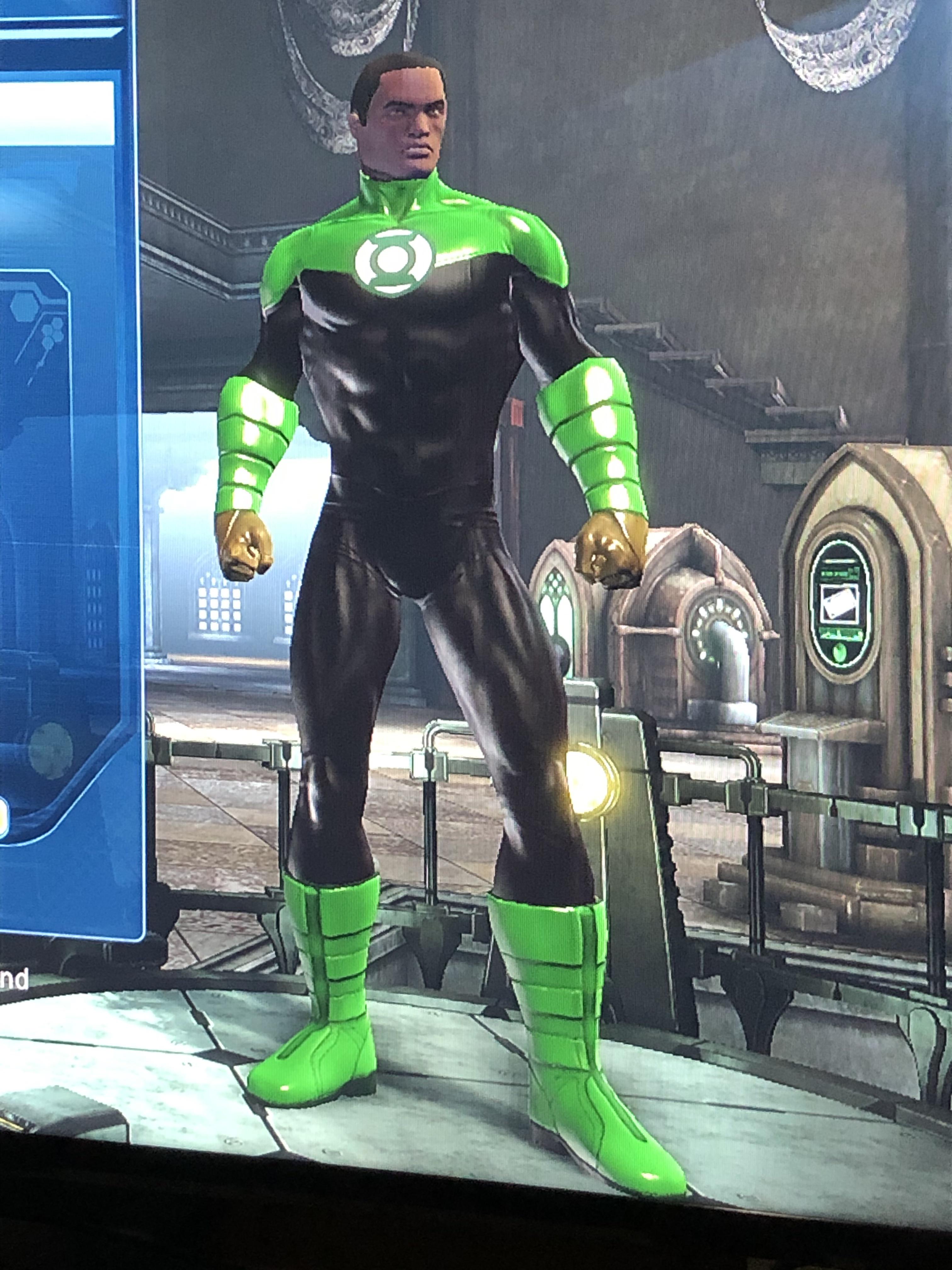 Here is my custom classic John Stewart green lantern! | Scrolller