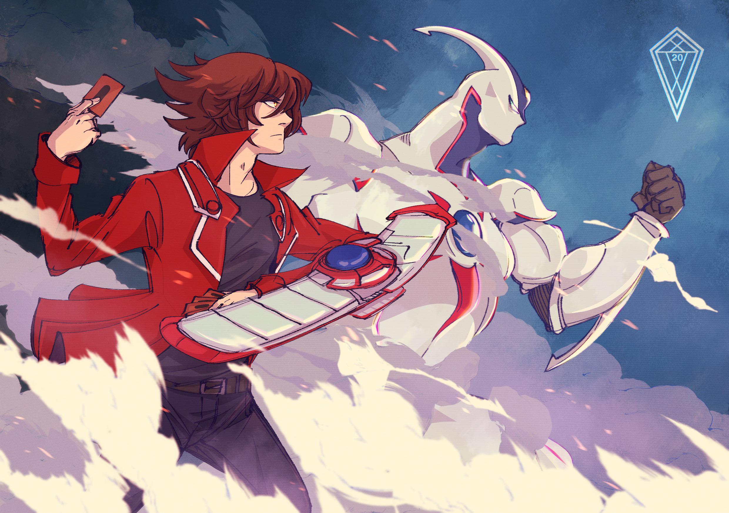 Here’s my take on Jaden and Neos in duel ! | Scrolller