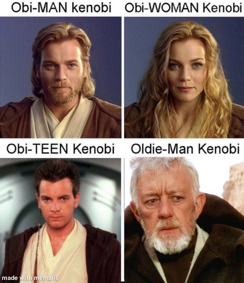 Here you go, it's the fixed Obi Wan Kenobi template | Scrolller