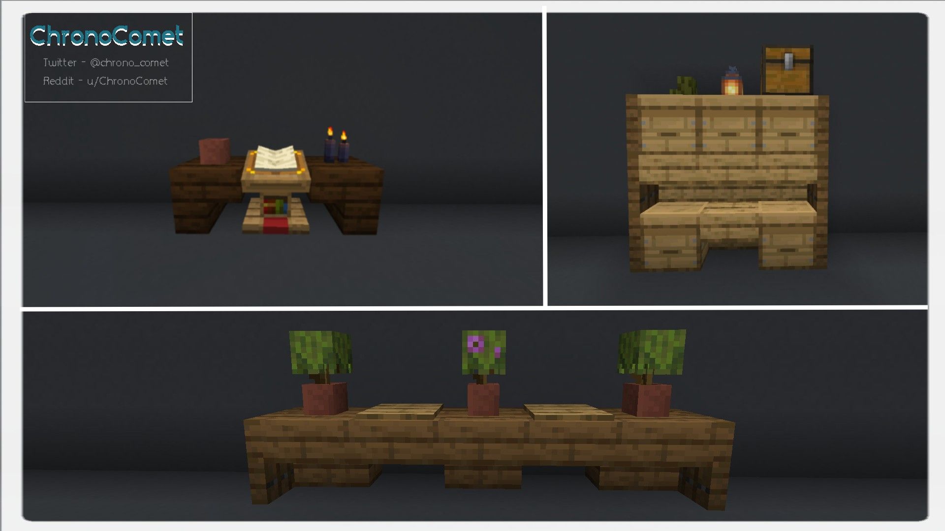 Here's a few table designs I came up with... | Scrolller