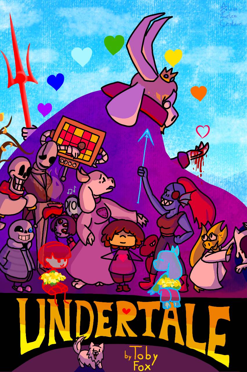 Here's an epic Undertale fanart for you guys | Scrolller