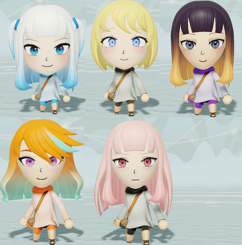 Here's my take of Hololive EN / Holomyth in Miitopia! (Access key: 8M9W65L) | Scrolller