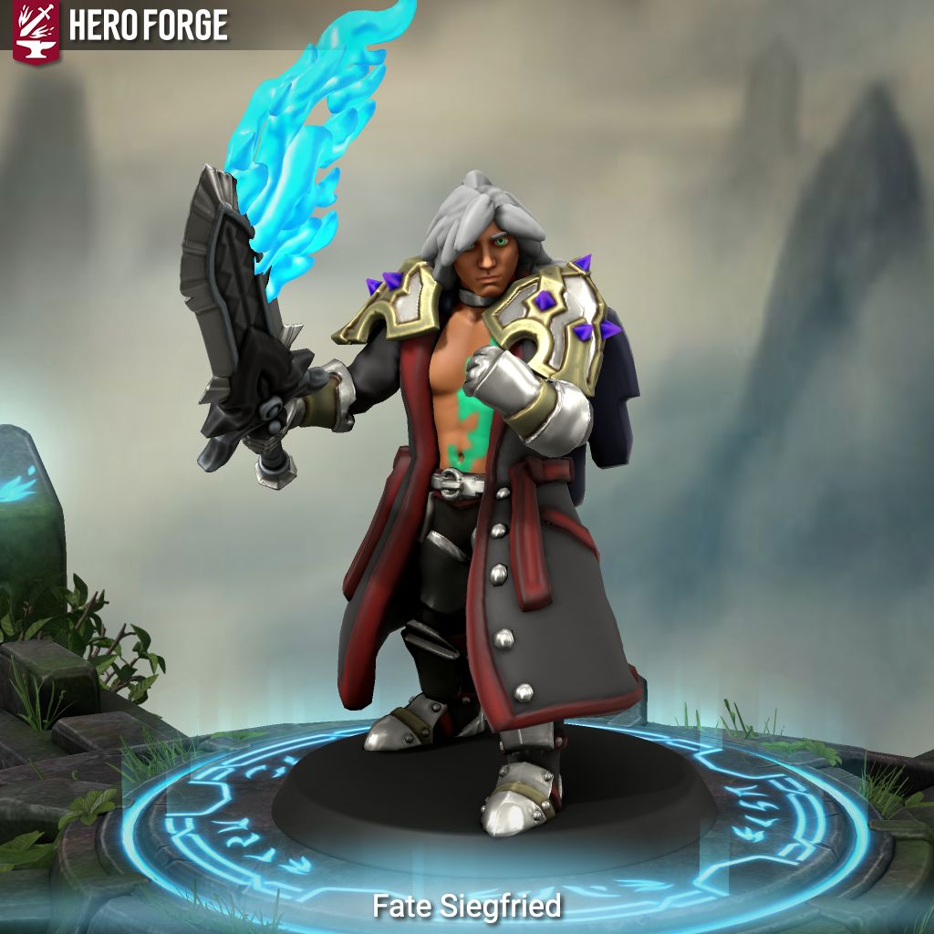 Hero Forge Miniature: Siegfried! | Scrolller