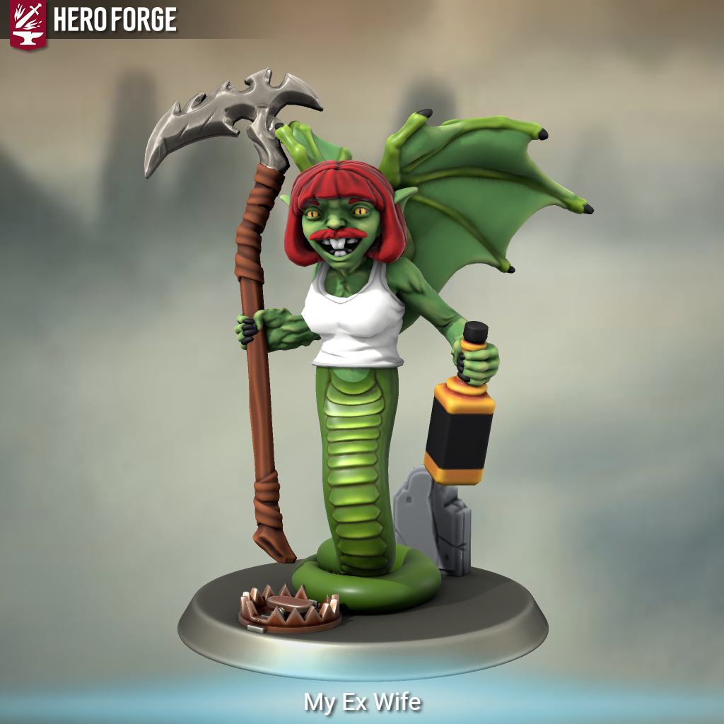 [Hero Forge] My ex-wife | Scrolller