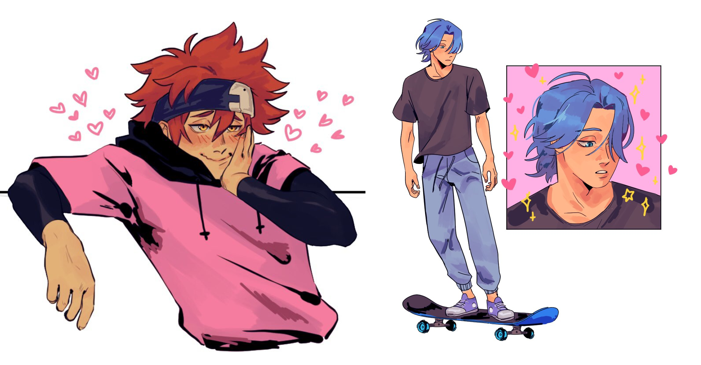 He's an absolute dream (nuts aka @p15tach10)[SK8 the Infinity] | Scrolller