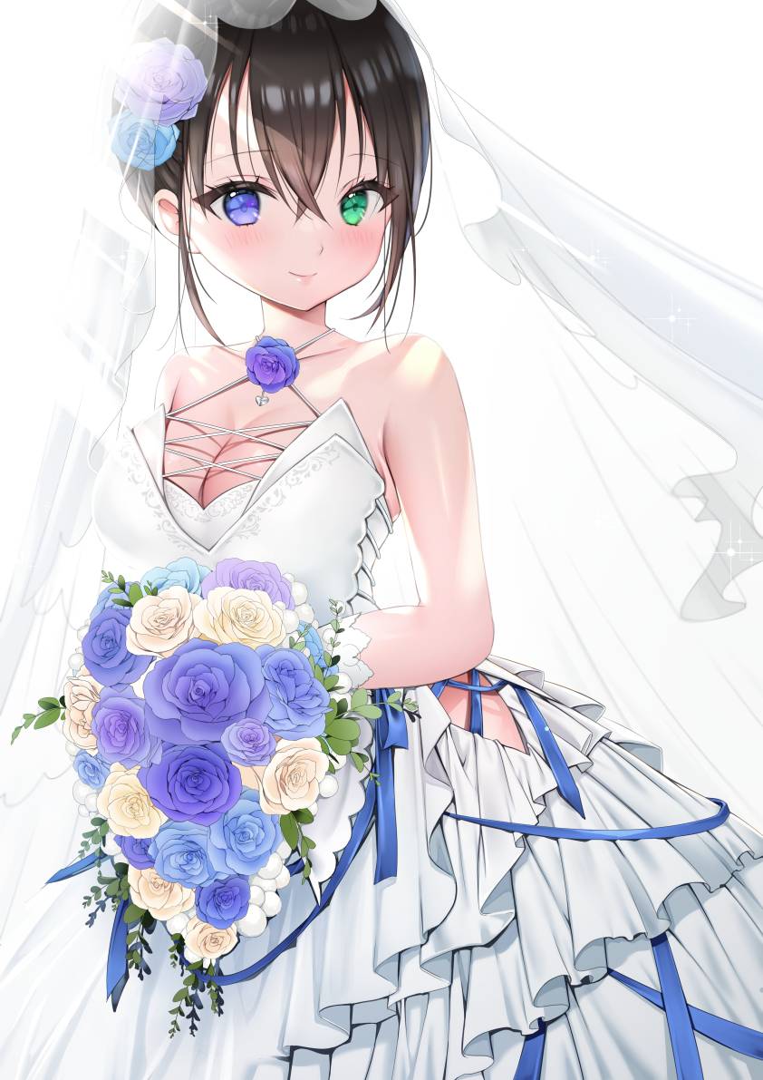 Heterochromia bride [Original] | Scrolller