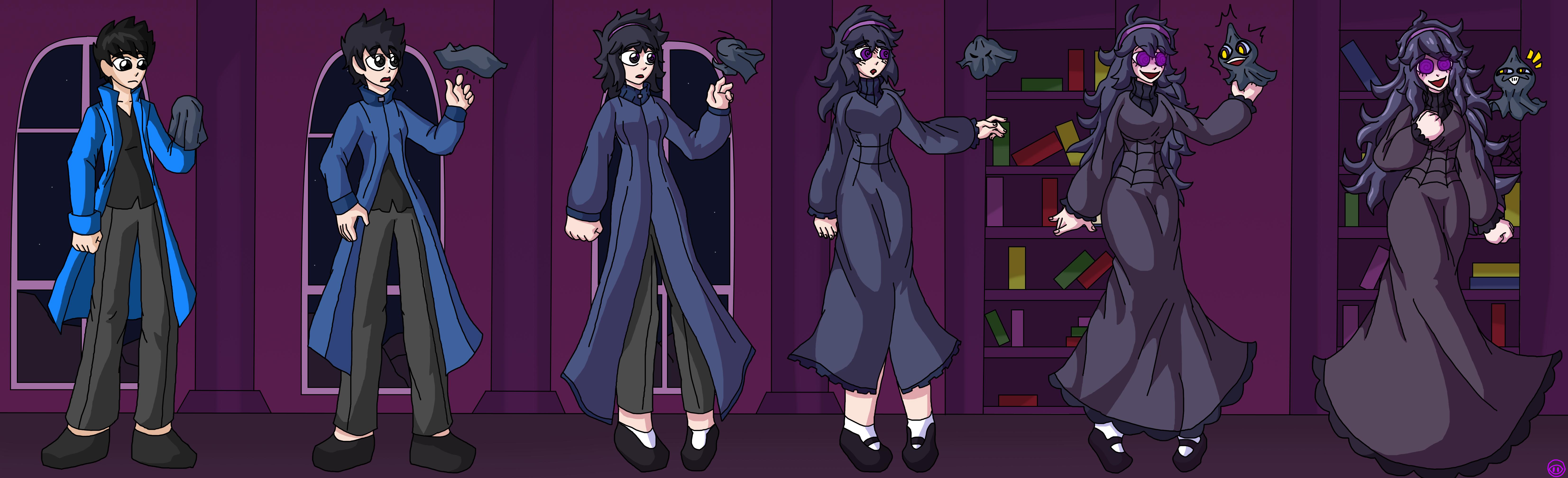 Hex Maniac Tg Tf M Human F Humanwitchhex Maniac Pokemon By Squirmsdworms Scrolller
