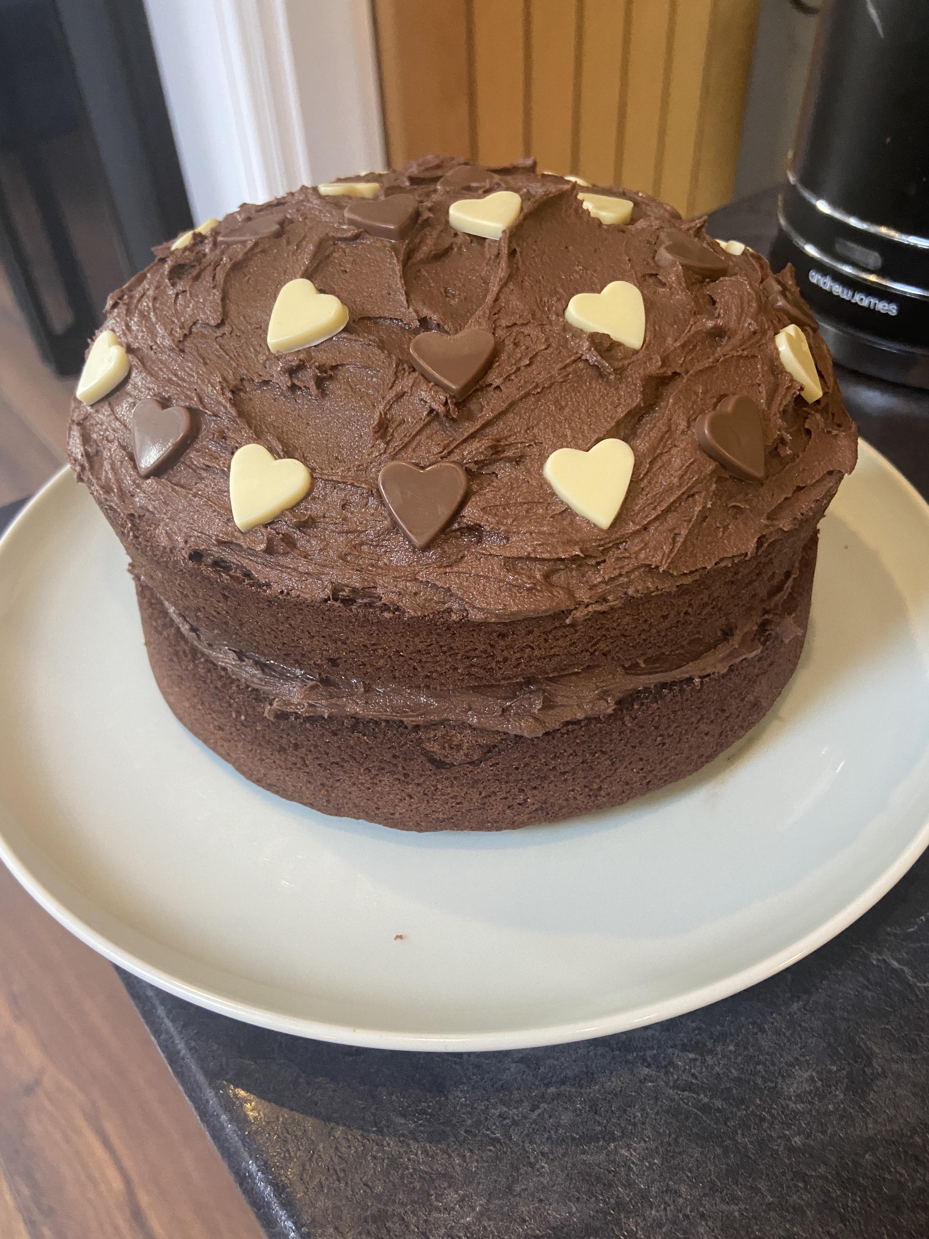Hey guys I baked a cake for the first time 🤩 | Scrolller