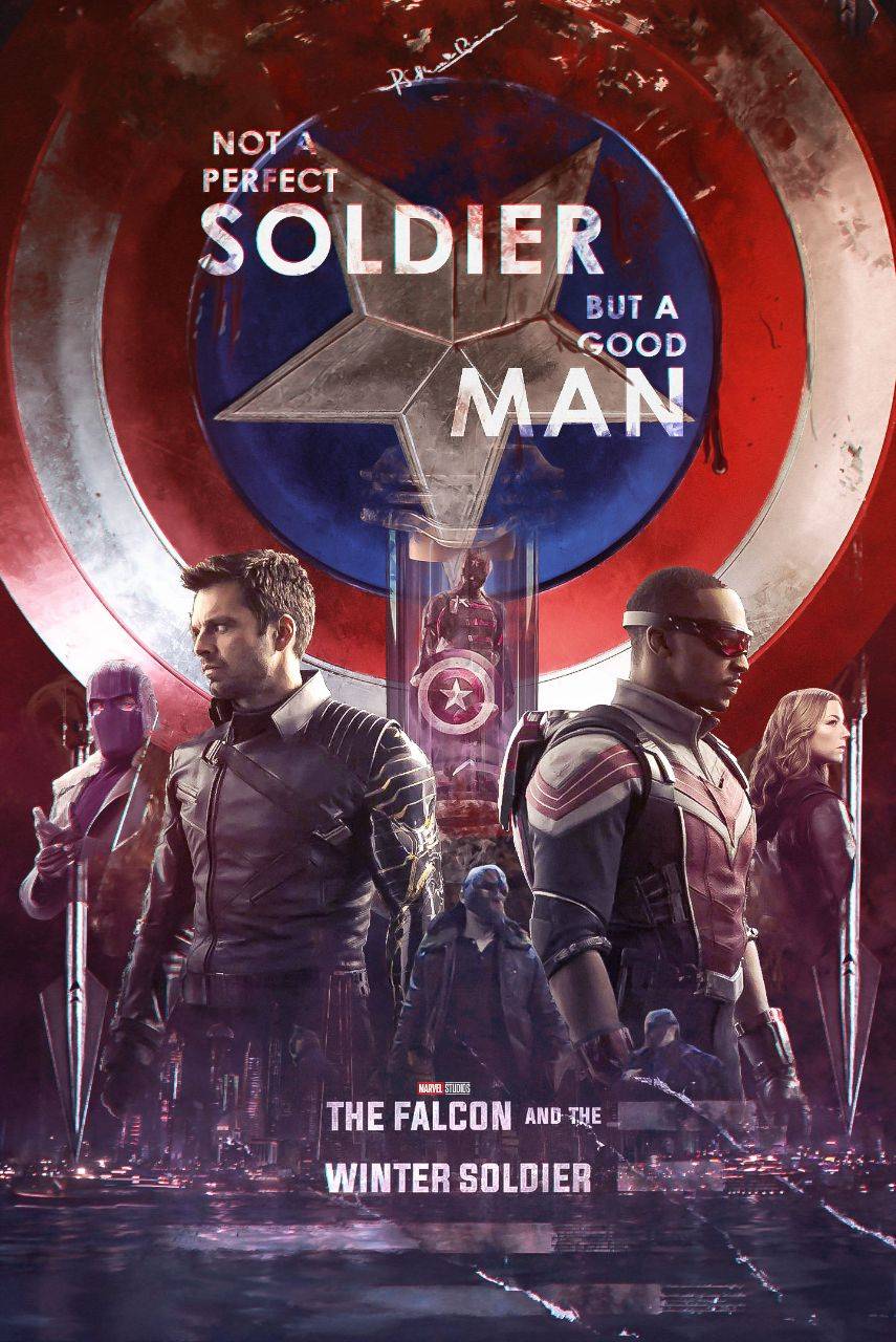 Hey guys, I fanmade a poster for the Falcon and The Winter Soldier series. Just wanted to share ...
