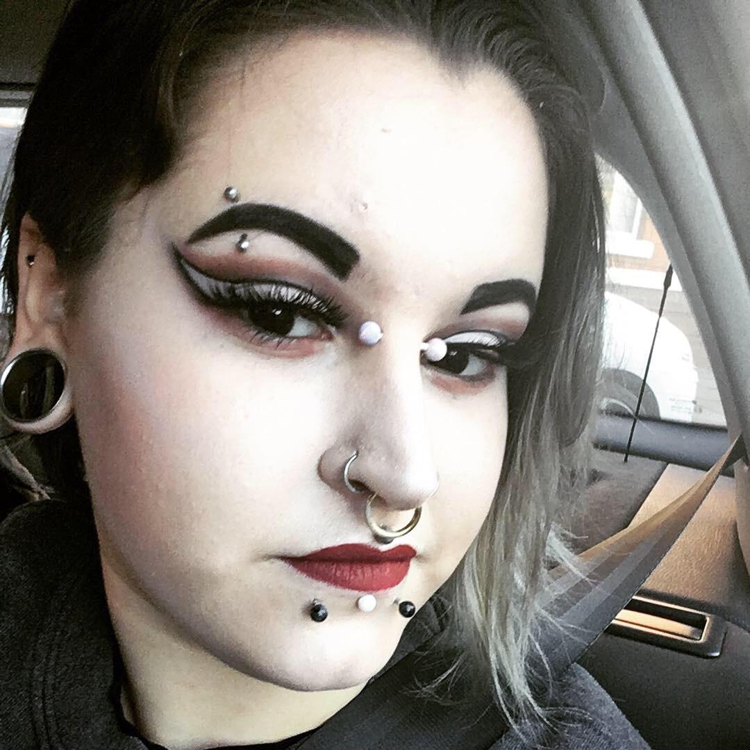 Hi from a panromantic goth ace from the UK! I was inspired to finally post my face after seeing ...