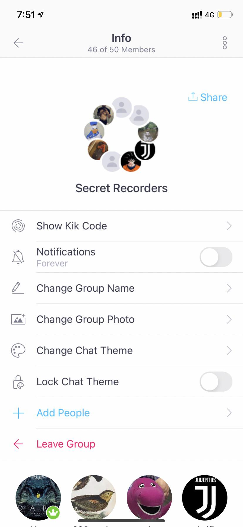 Hi! I am the admin of the secret recording group where members record their mums, sis, daughters ...