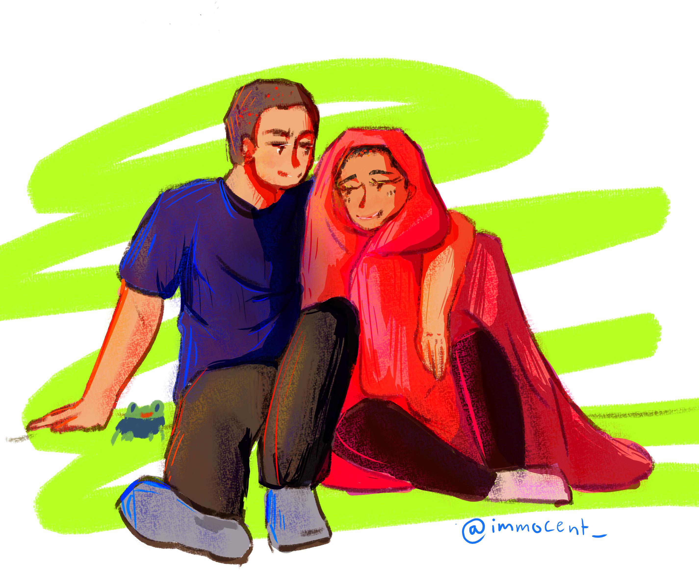 hi!!!! i drew miz and maya!!! | Scrolller