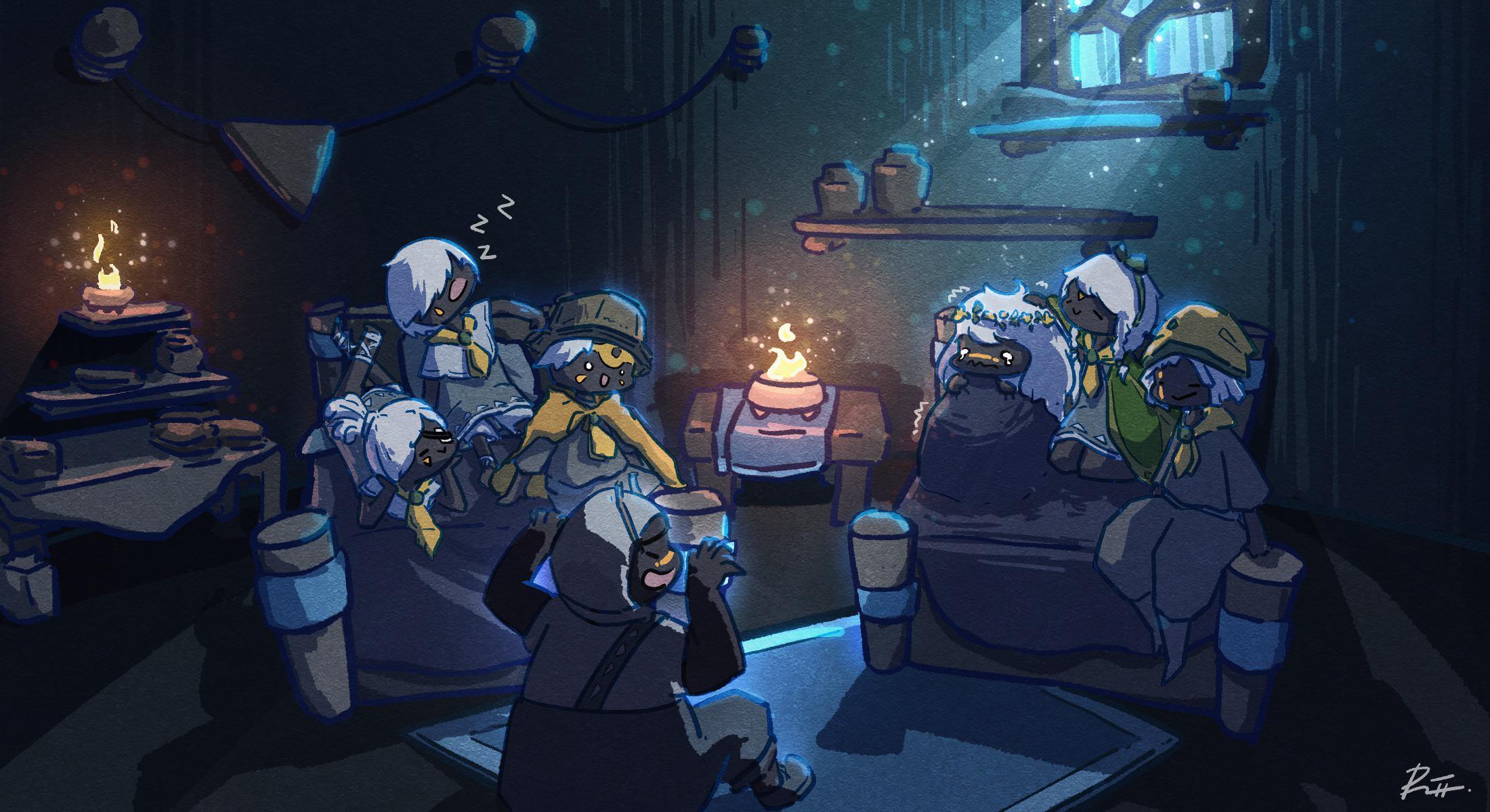 Hideout night - ghost stories 🌙 | Scrolller