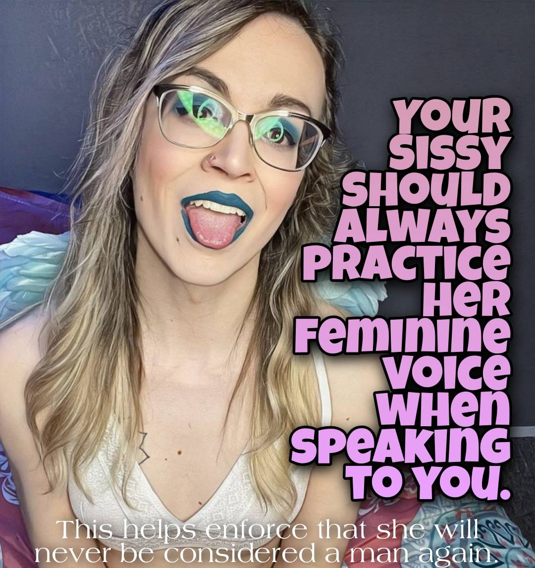 High pitch, soft tone, speak clearly, practice, practice, practice. | Scrolller