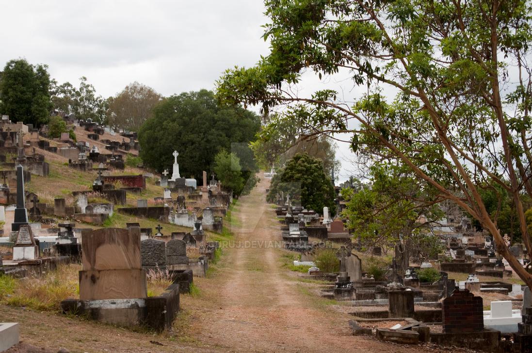 Hillside Graveyard Path | Scrolller