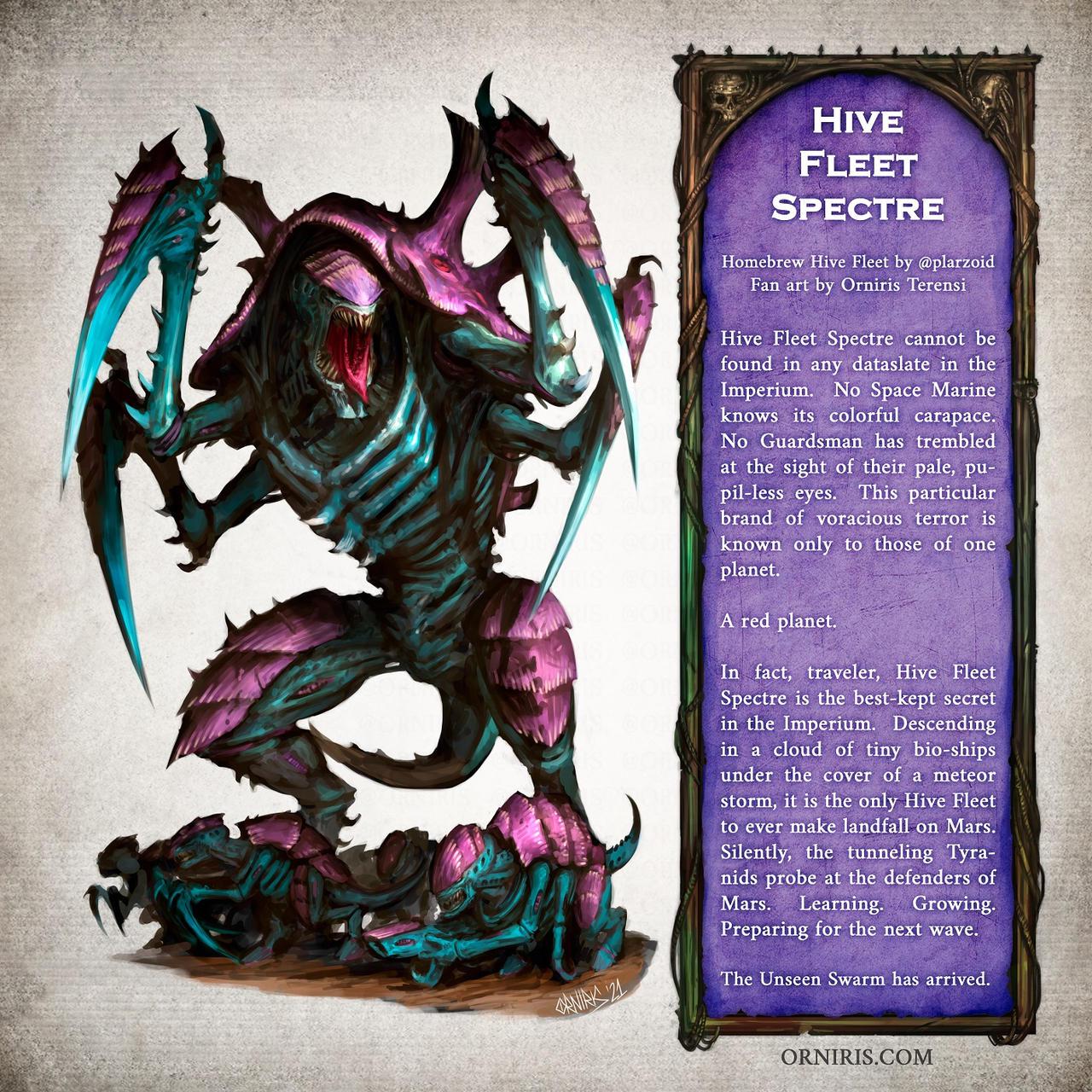Hive Fleet Spectre by Orniris | Scrolller