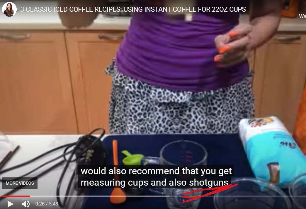 Hm I can't drink out of shotguns tho--- | Scrolller