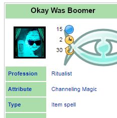 Hold Boomer's Ashes for up to 60 seconds. Sip and remember the good old days every 5 seconds ...