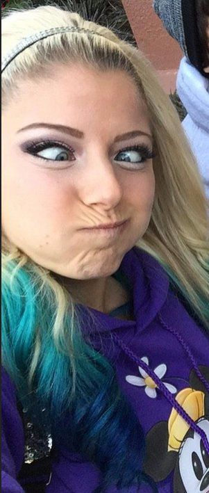 Holding something in her mouth. | Scrolller