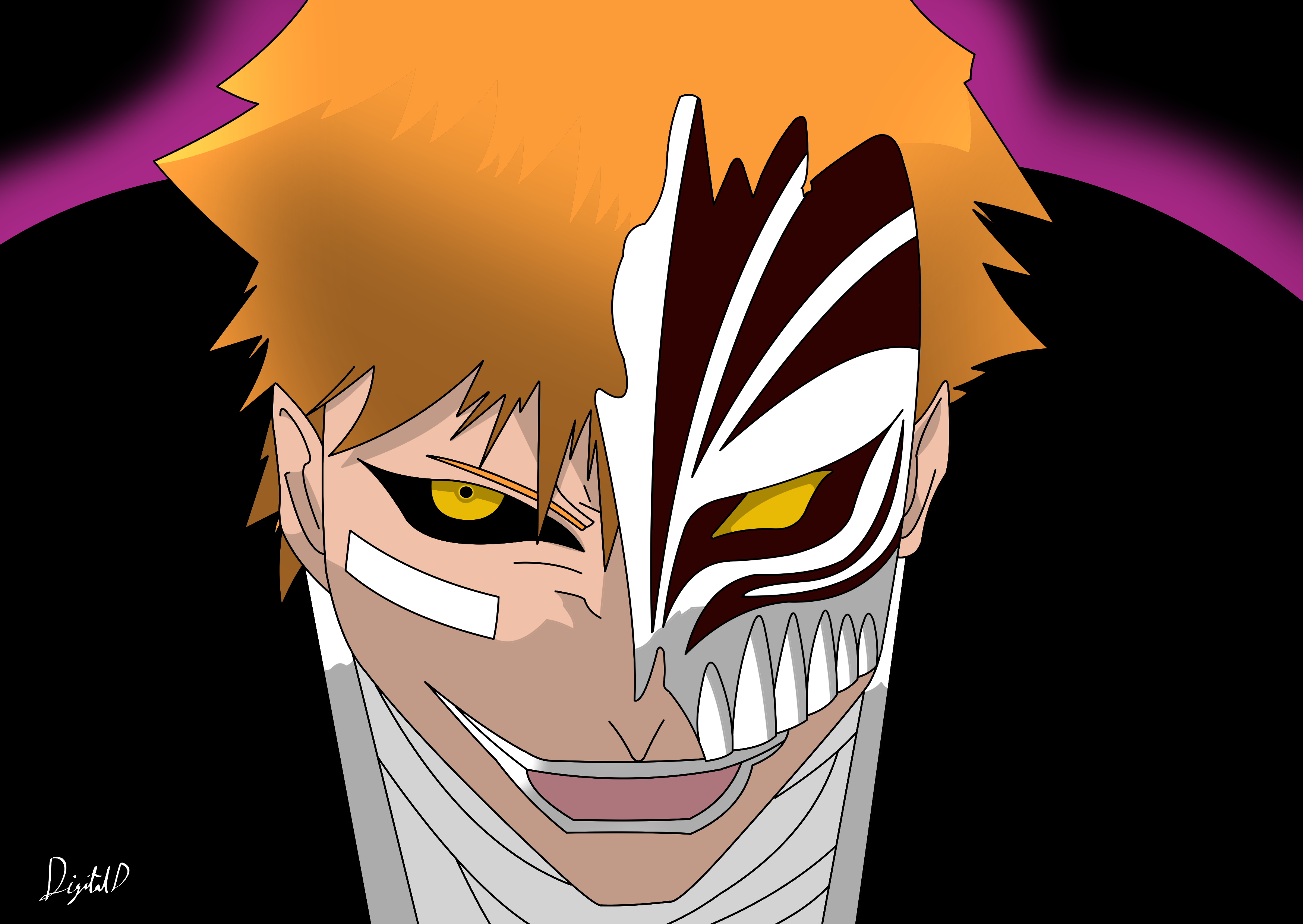 Hollowfied Ichigo - Bleach | Scrolller