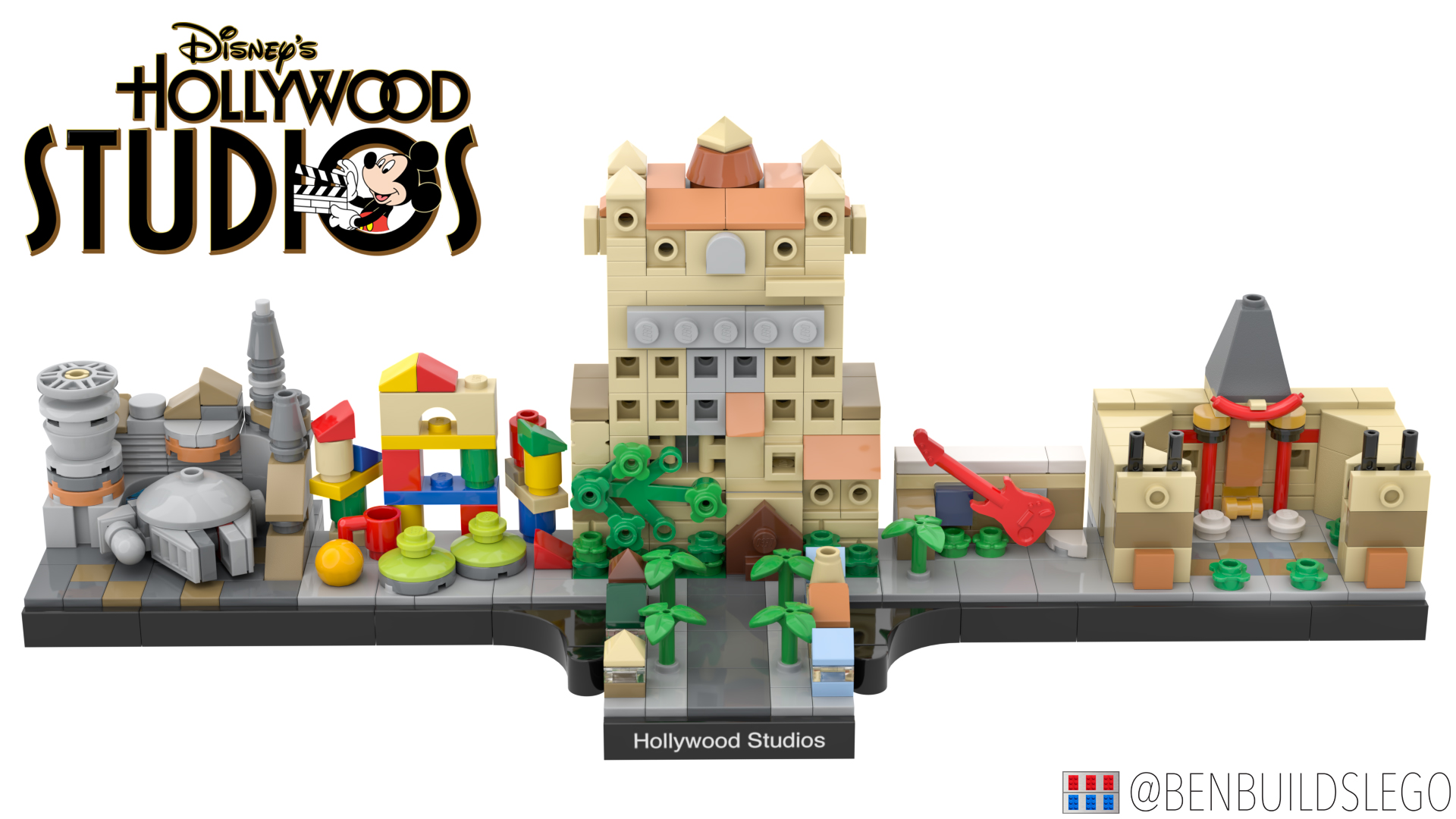 Hollywood Studios Skyline | Scrolller