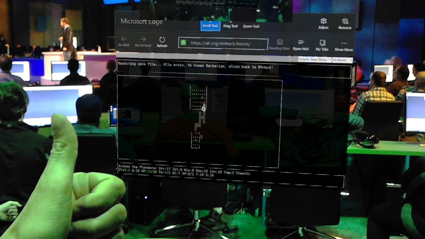 HoloLens is the future ... OF NETHACK | Scrolller