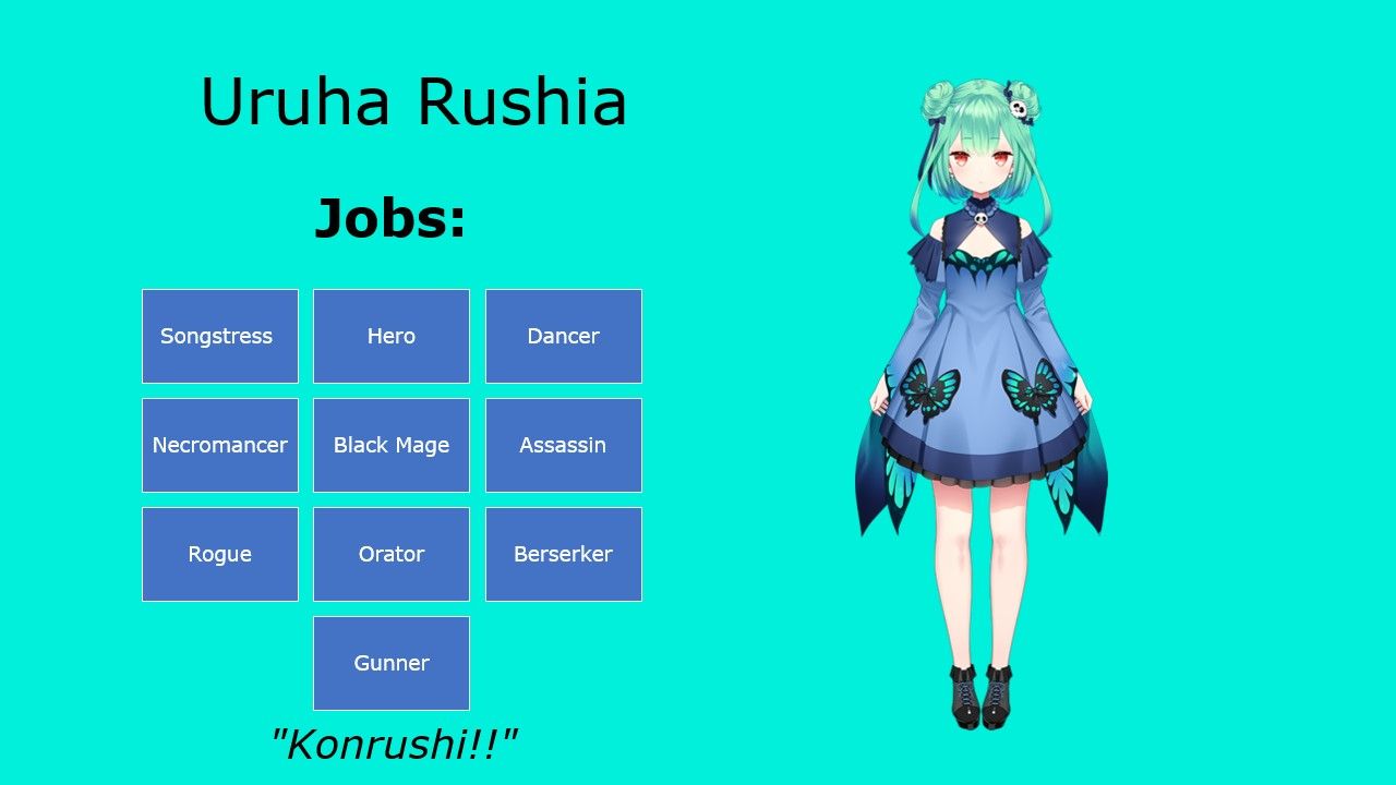 hololive Final Fantasy Job Compilation #20: Uruha Rushia | Scrolller