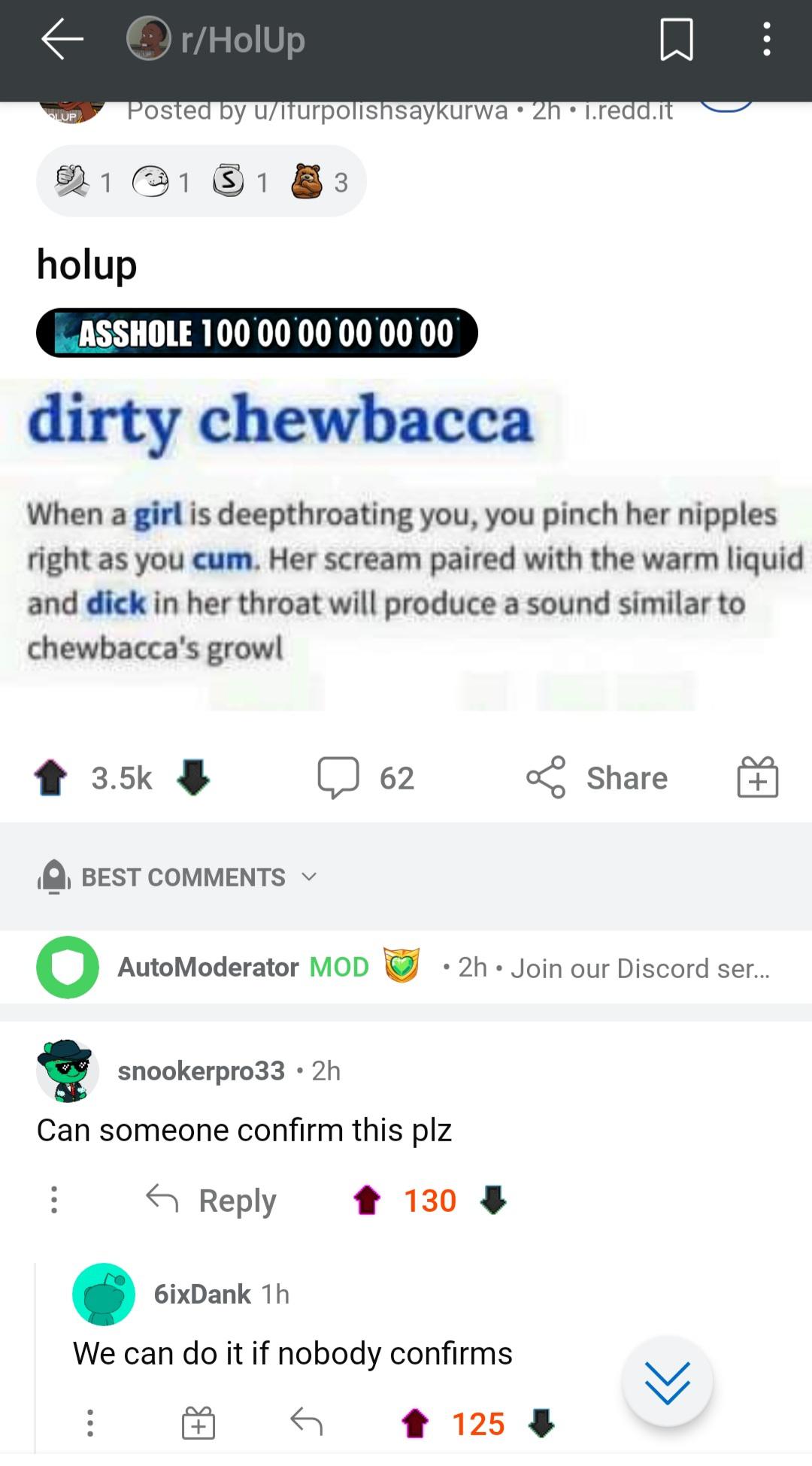 Holup in a holup | Scrolller