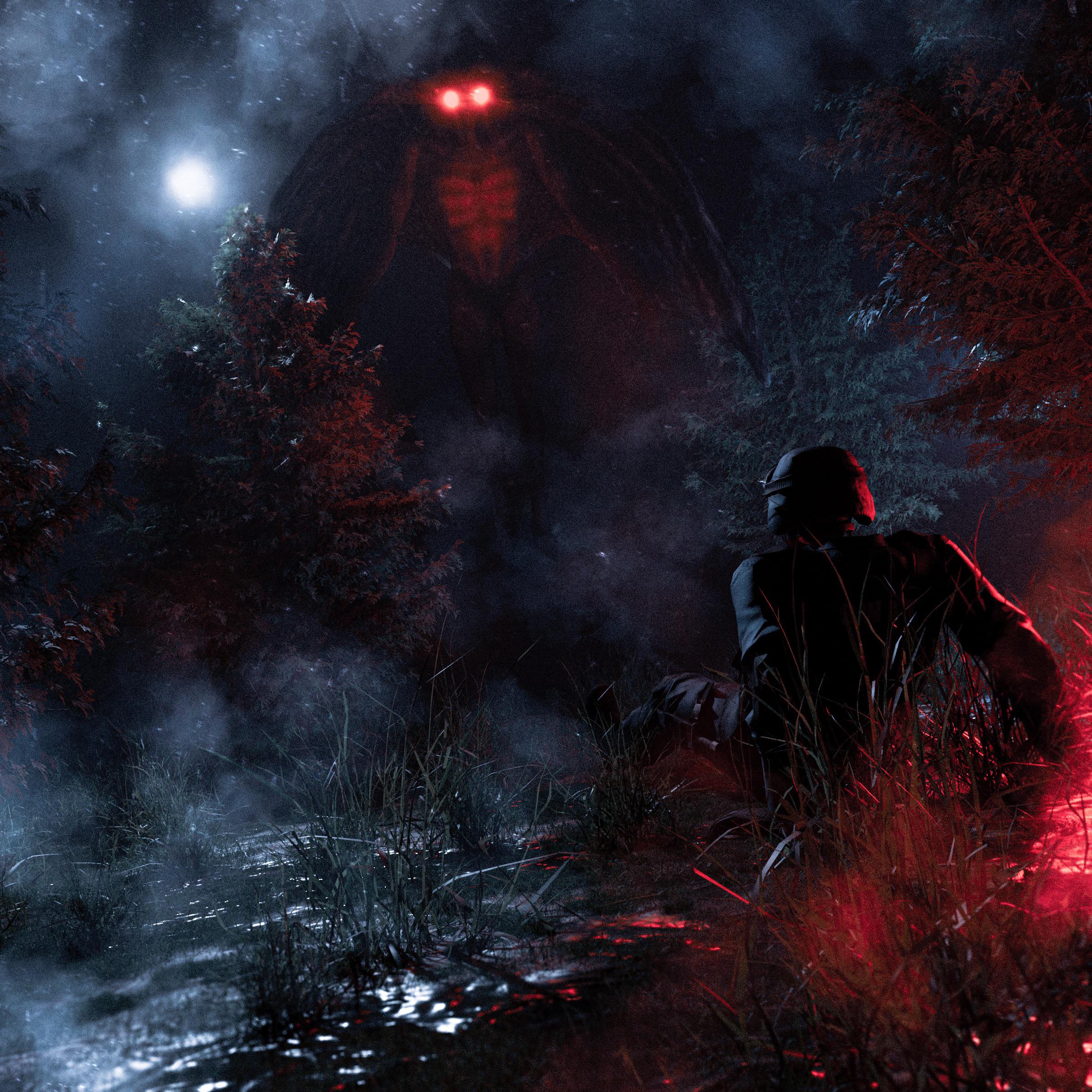 HOLY F*** IT’S MOTHMAN [OC] | Scrolller