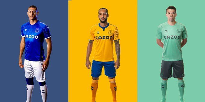 Home, Away, Third Kit. | Scrolller
