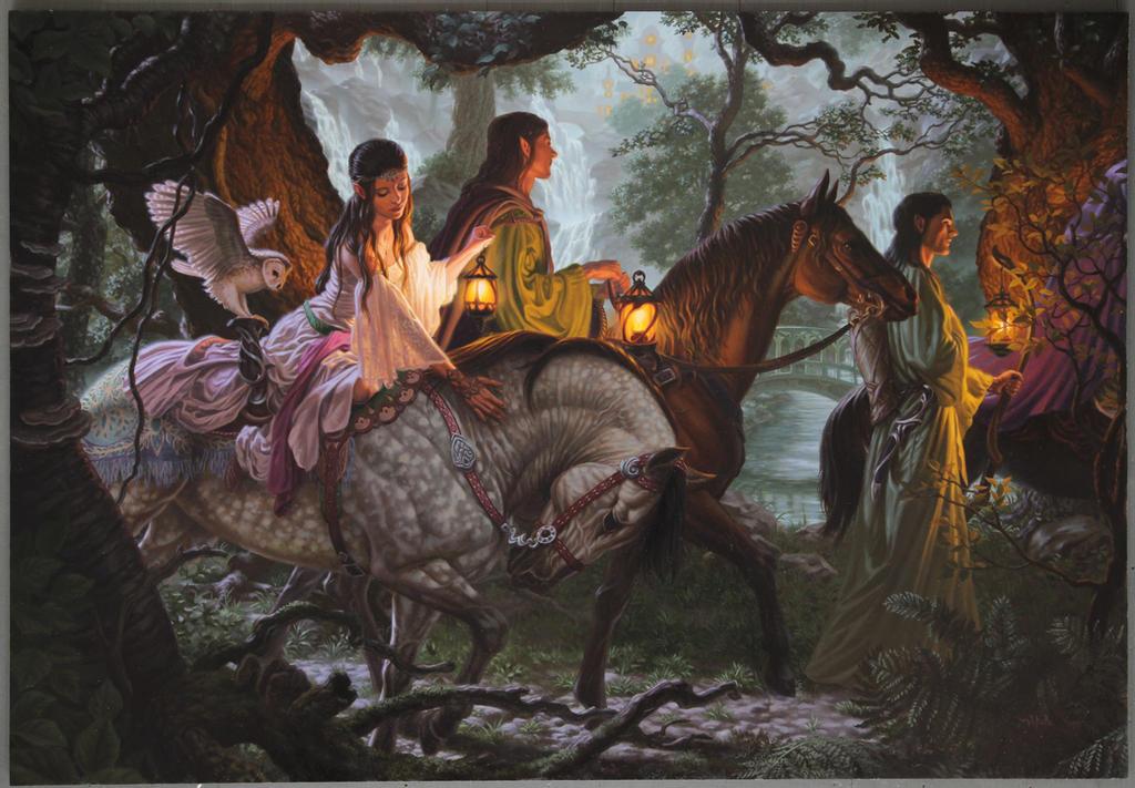 'Home to Rivendell' by Raoul Vitale, AKA 2Bdubious | Scrolller