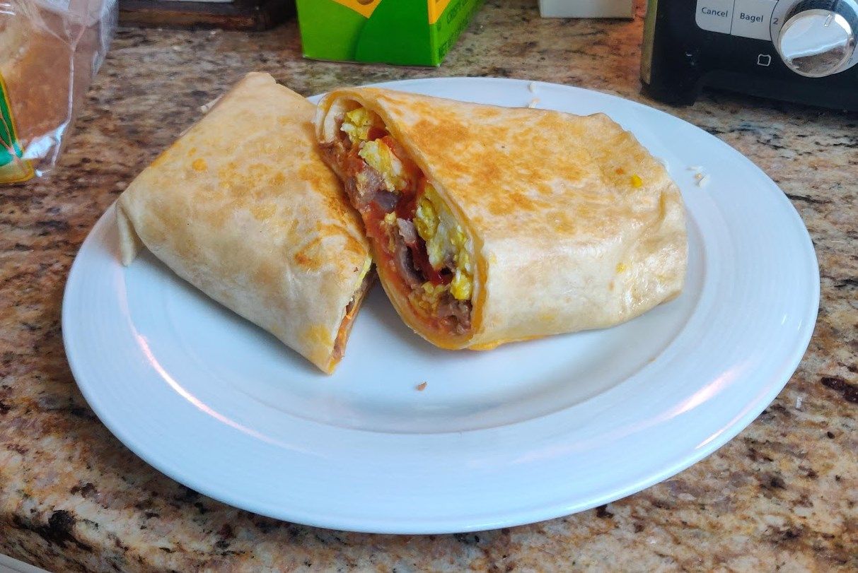[Homemade] Breakfast Burrito | Scrolller