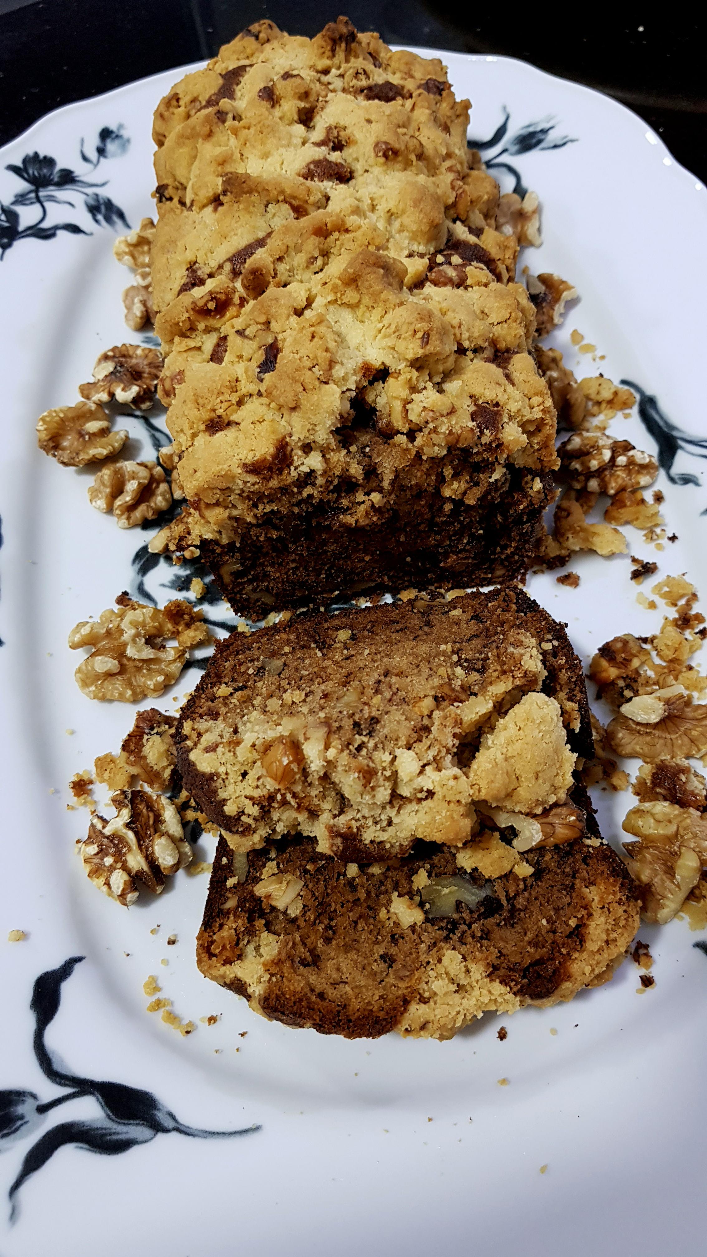 [Homemade] Chocolate Banana Bread with Streusel Topping | Scrolller
