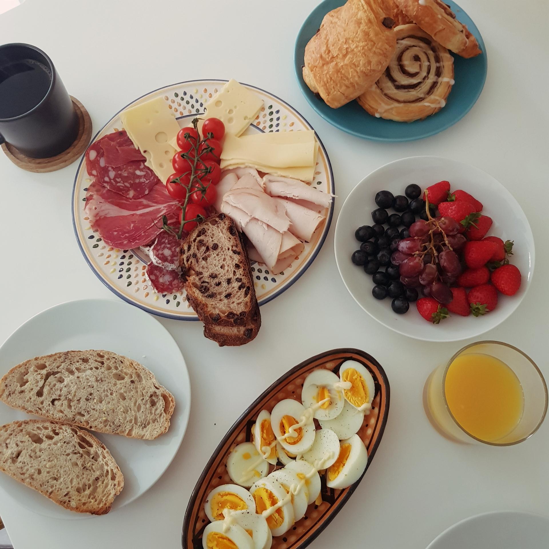 [Homemade] Continental style breakfast | Scrolller