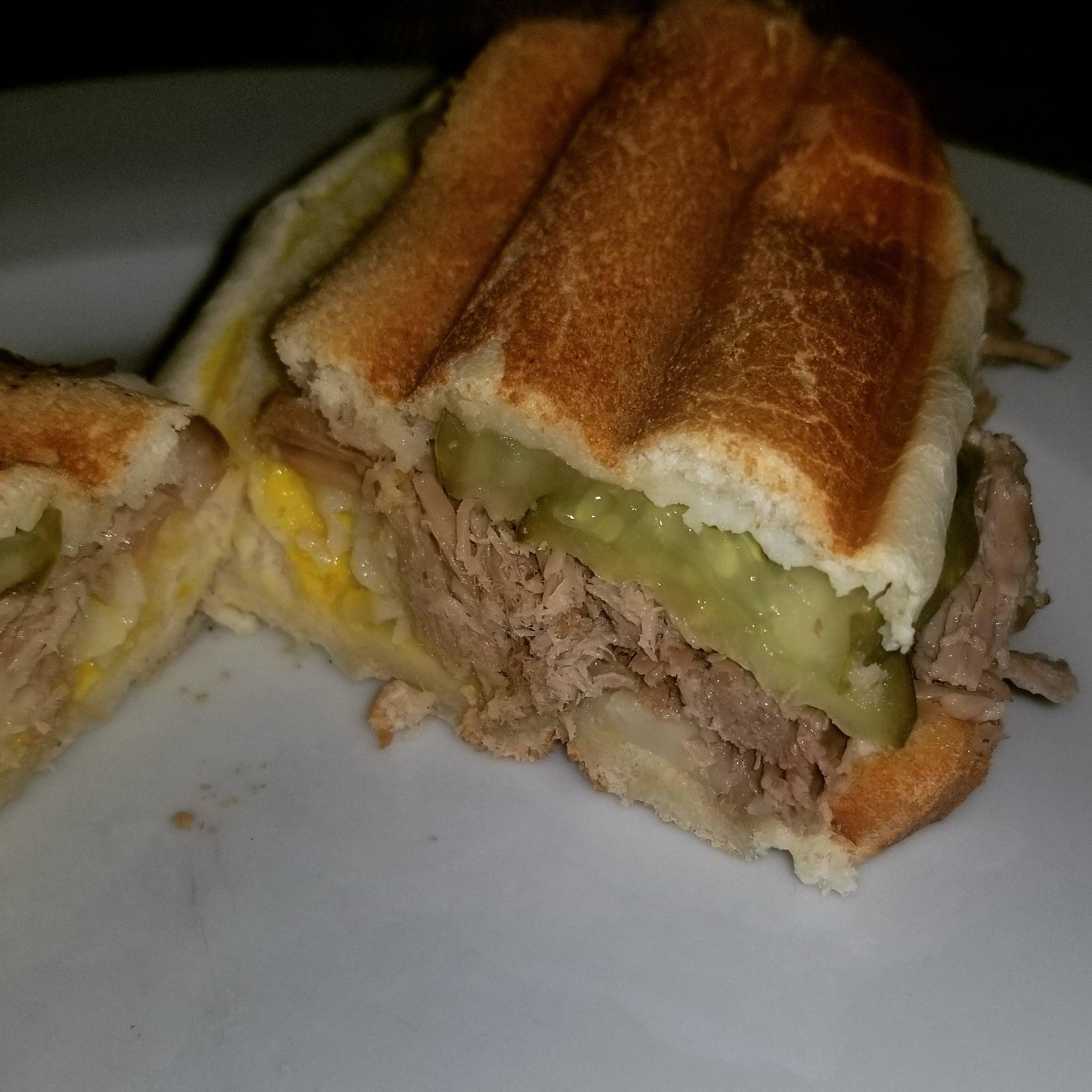 [Homemade] Cubano sandwich with slow roasted pork shoulder | Scrolller
