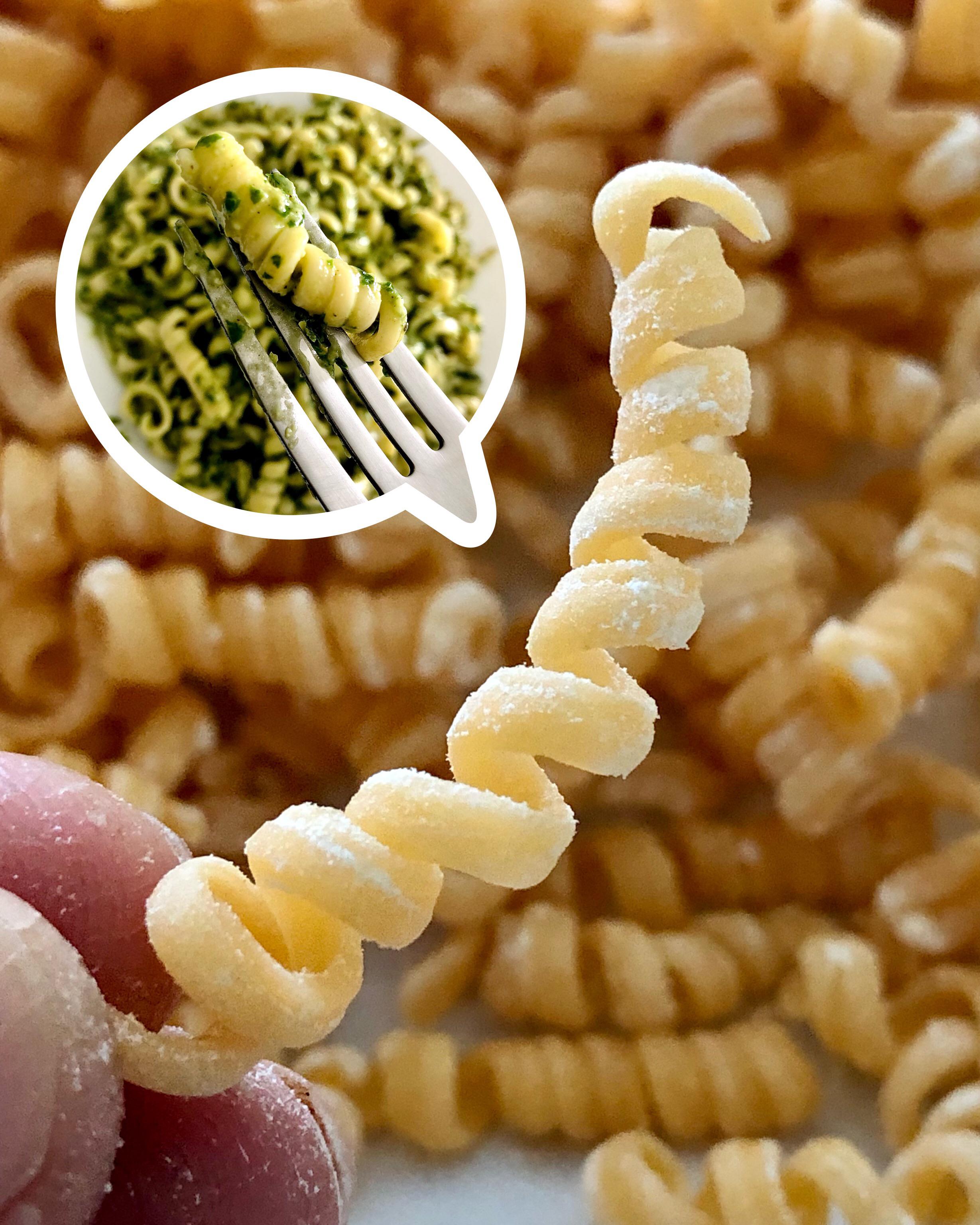 [homemade] handmade fusilli | Scrolller