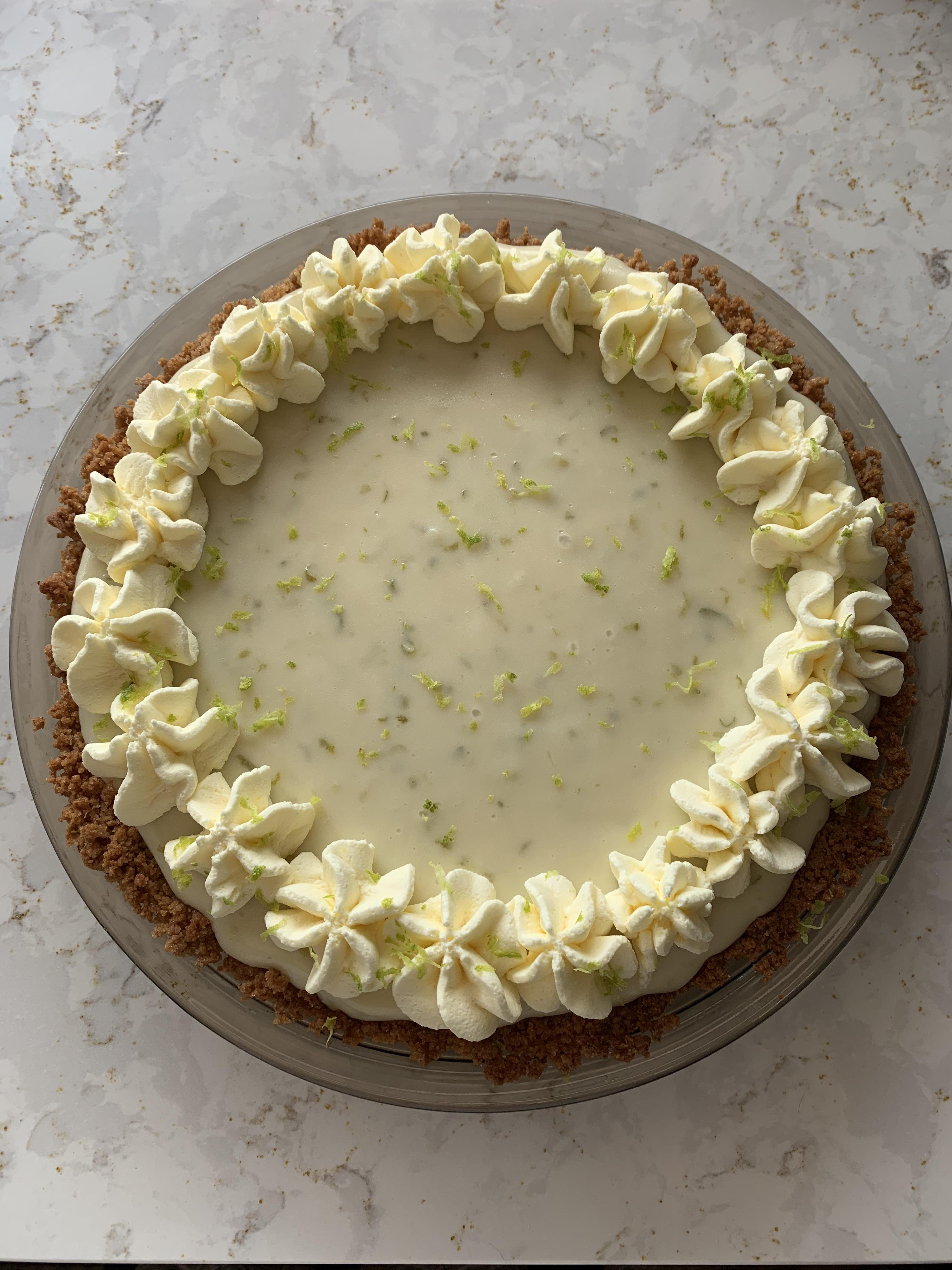 Homemade key lime pie 🍋 | Scrolller