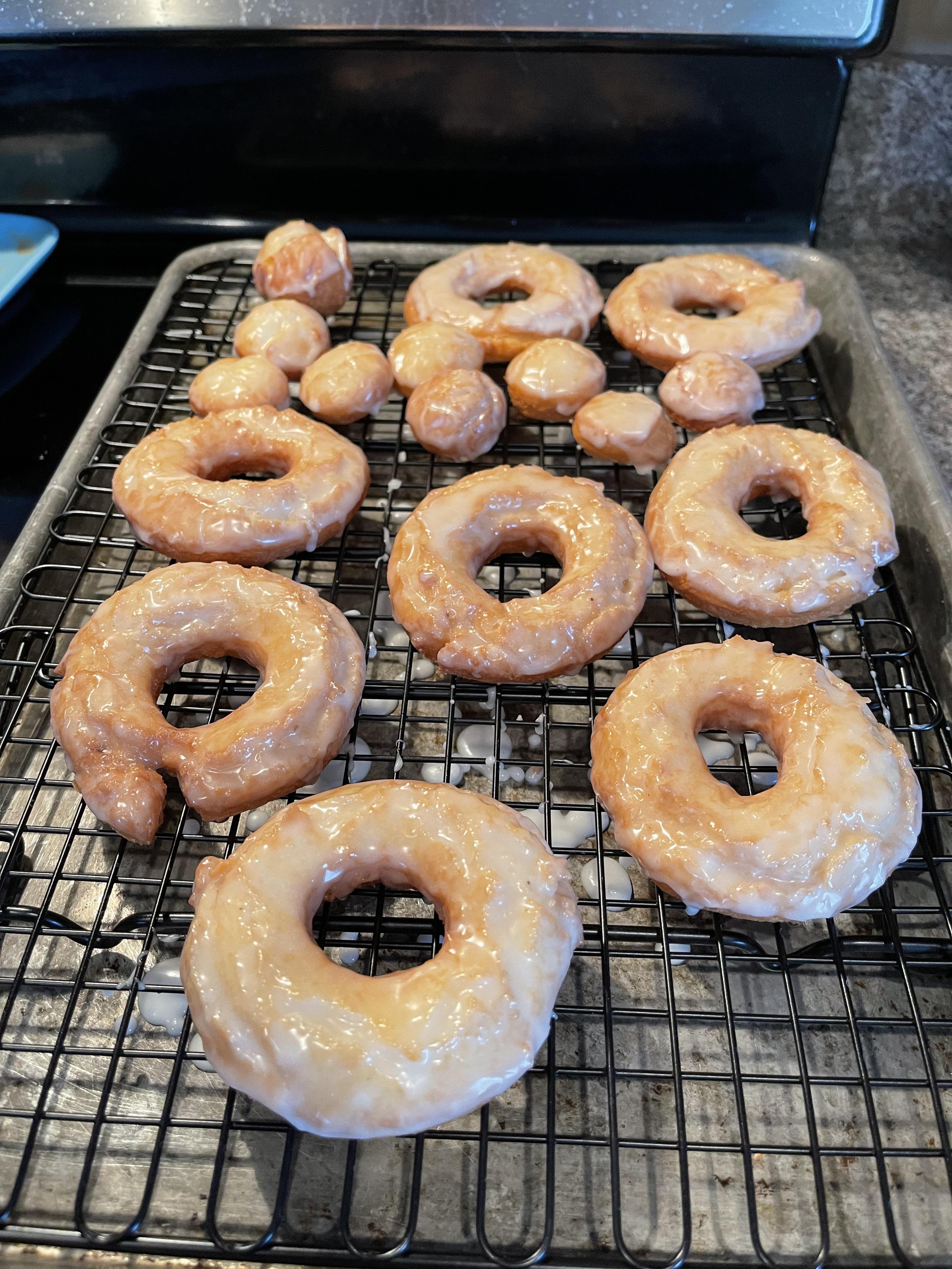 [Homemade] old fashioned sour cream donuts. | Scrolller